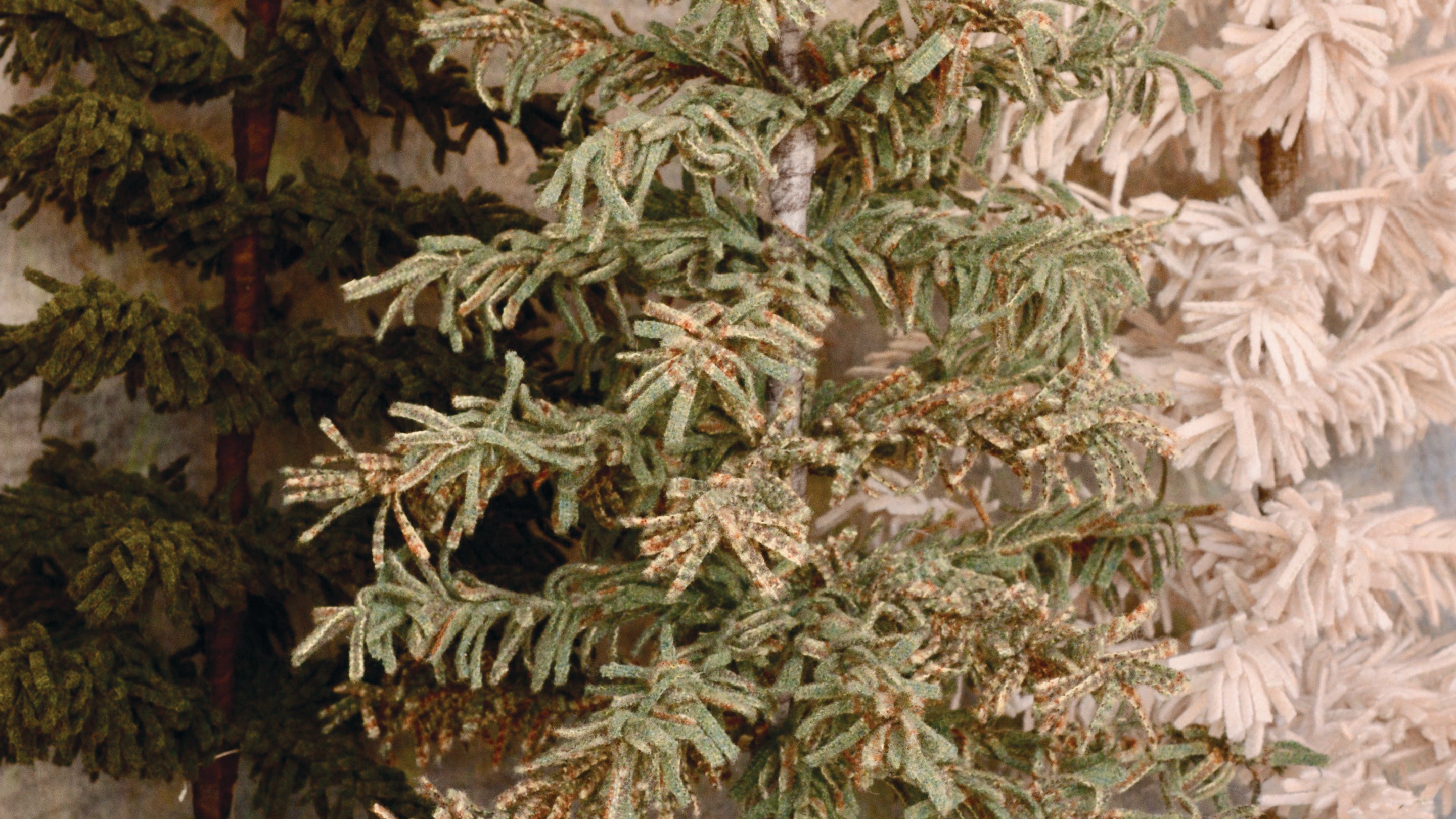 Wooly Pines – Sarafina Fiber Art