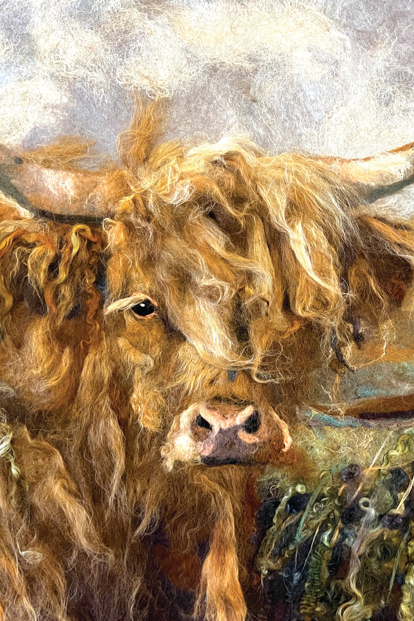 2D Highland Cow Eweniveristy Course – Sarafina Fiber Art
