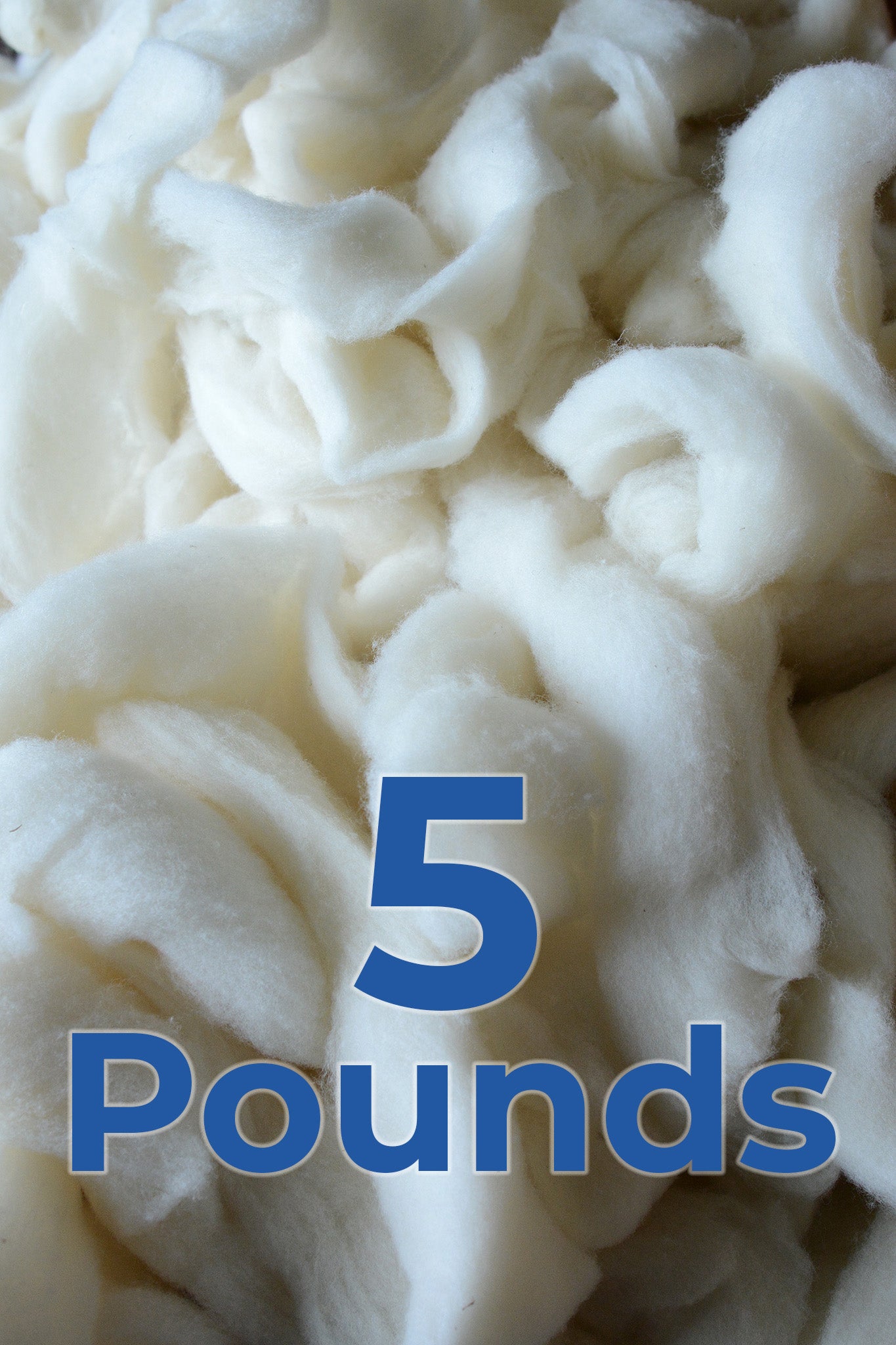 Wool Roving - Off White Chunky Core 5 pound Bulk – Sarafina Fiber Art