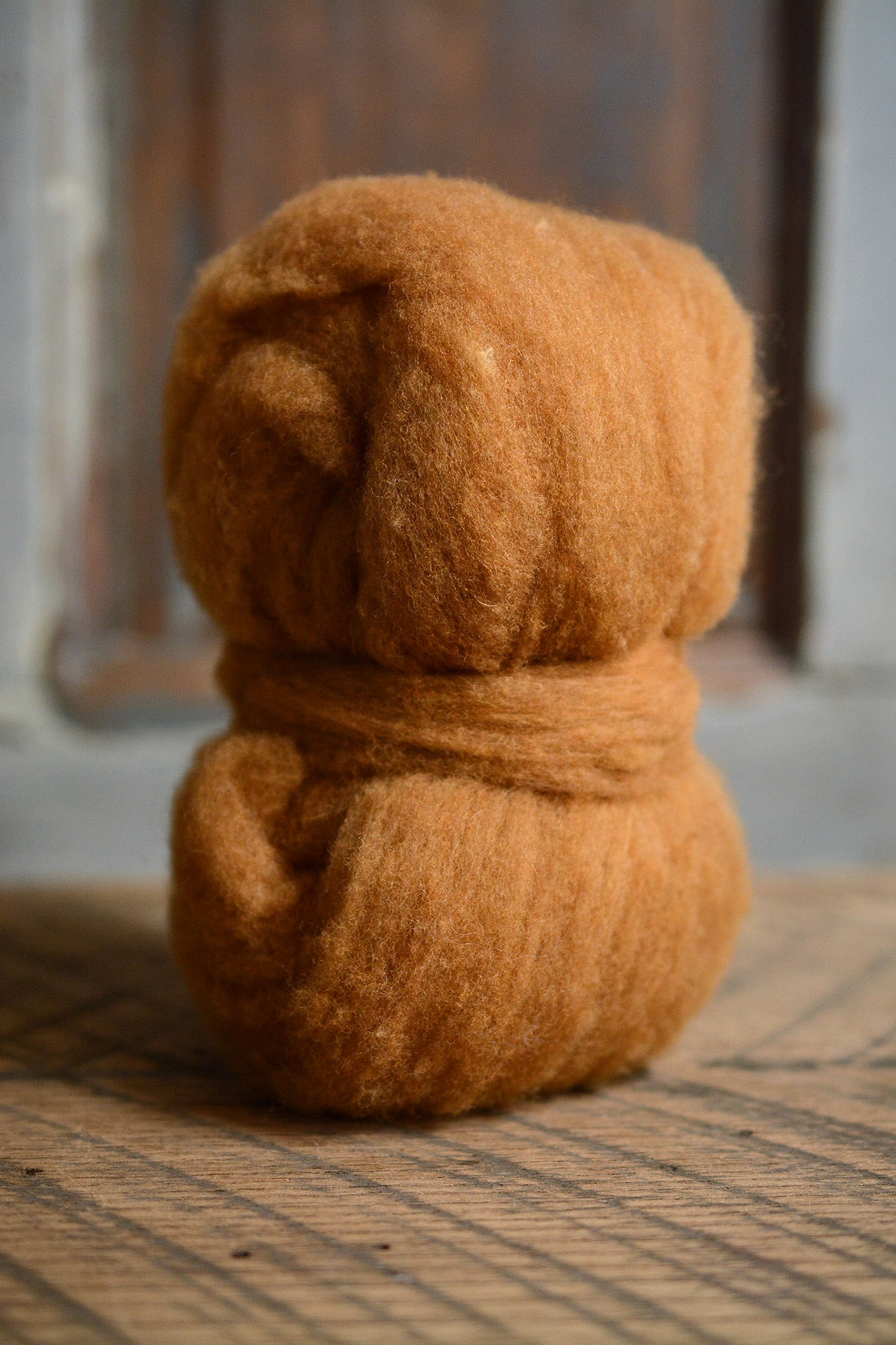 Core Wool Roving by Sarafina - Caramel 2 oz – Sarafina Fiber Art