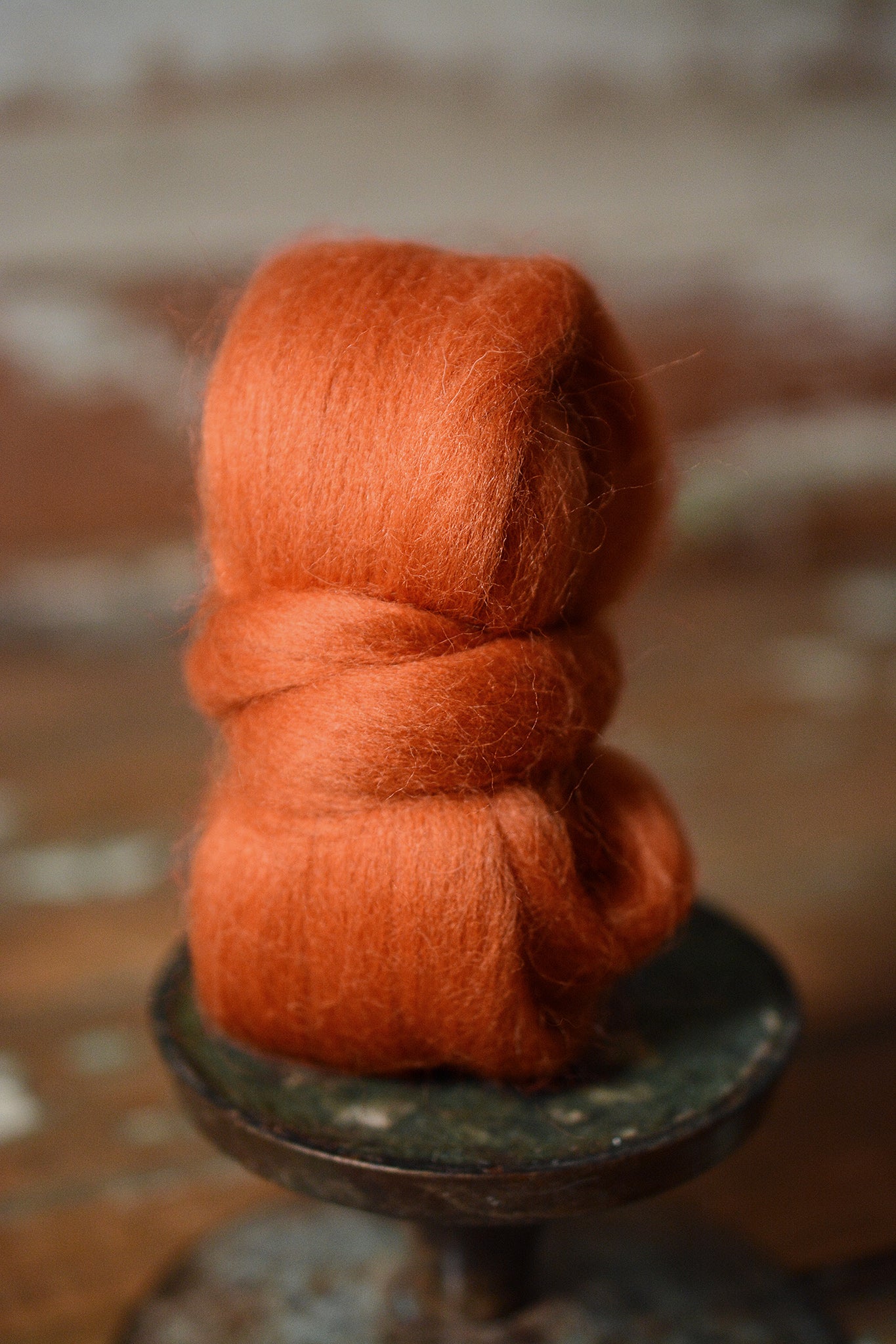 Shetland Roving from Sarafina - Cinnamon 1 oz – Sarafina Fiber Art