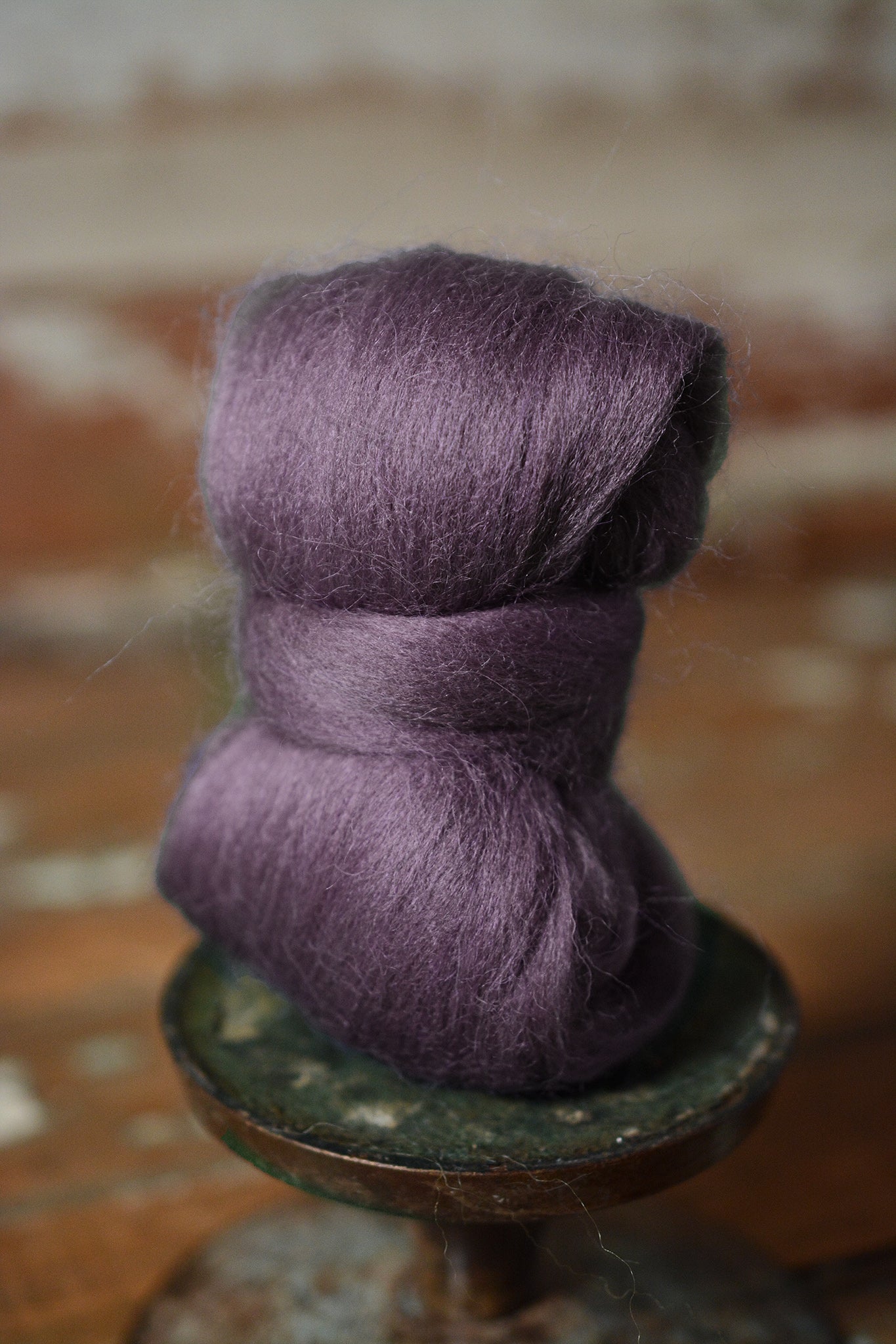 Shetland Roving from Sarafina - Heather 1 oz – Sarafina Fiber Art