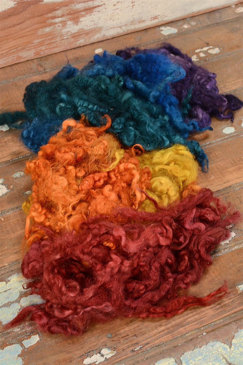 Dyed Locks by Sarafina - Rooster 2 oz – Sarafina Fiber Art
