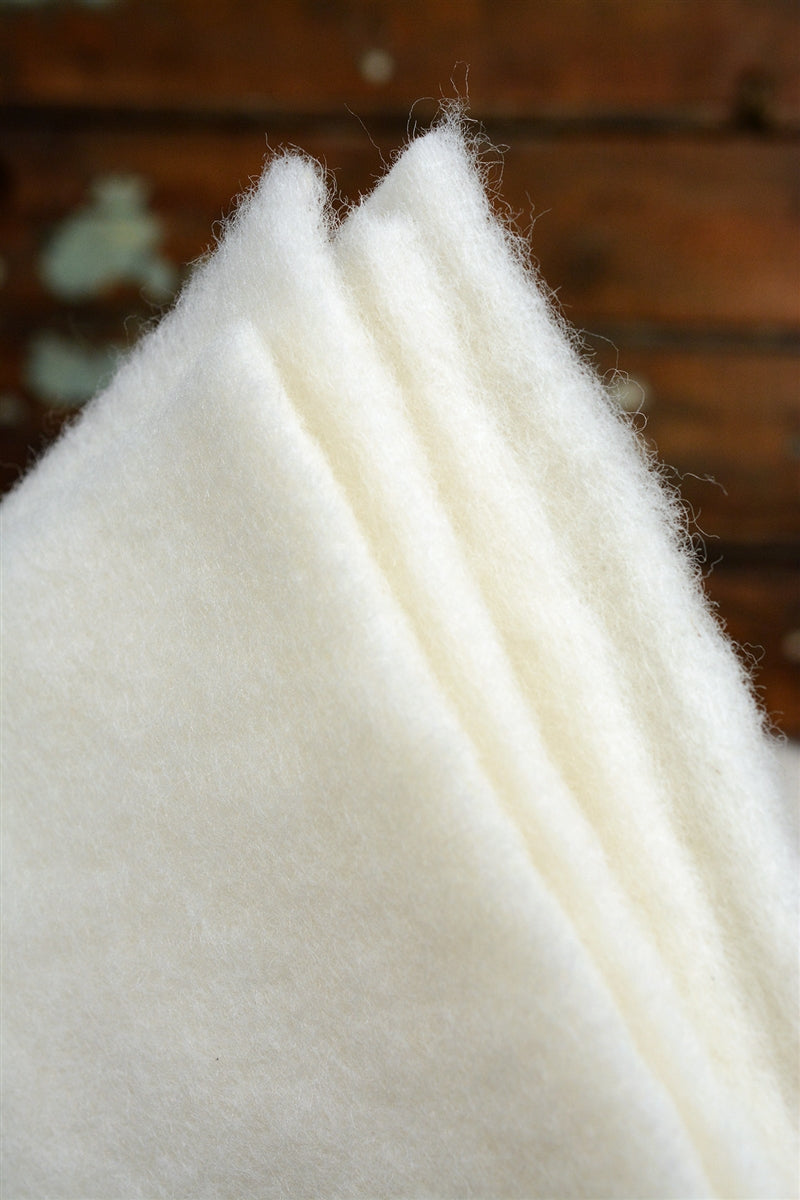 Prefelt Wool Sheet - Flat Matt 40" x 45" – Sarafina Fiber Art