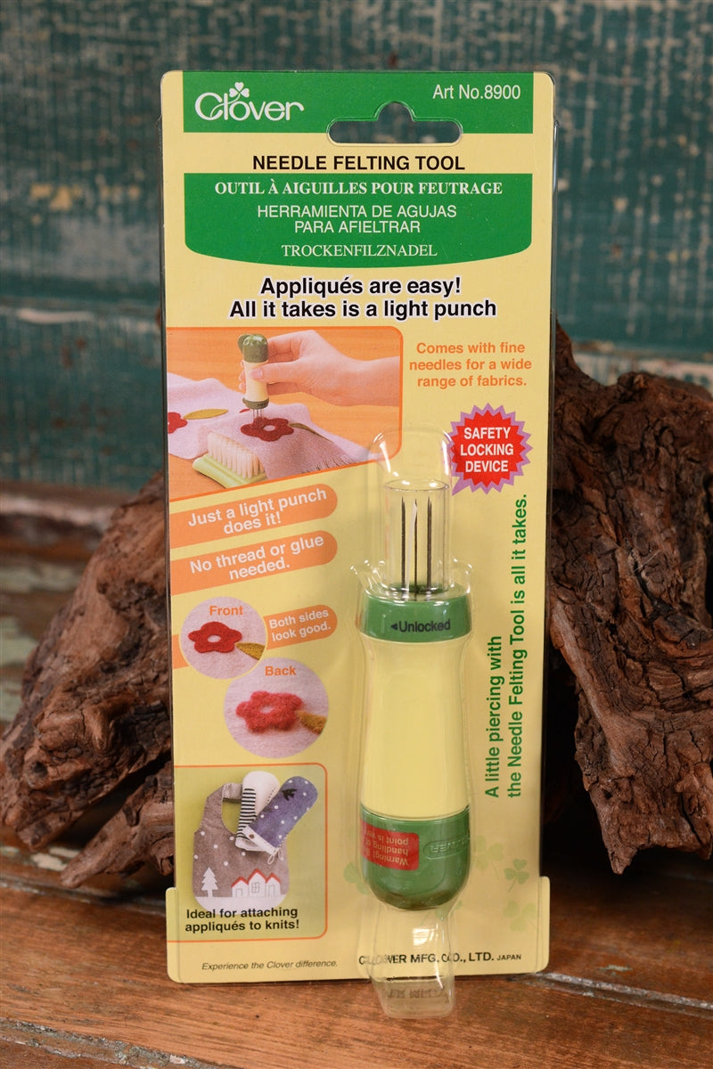 Clover Punch Tool for Needle Felting – Sarafina Fiber Art